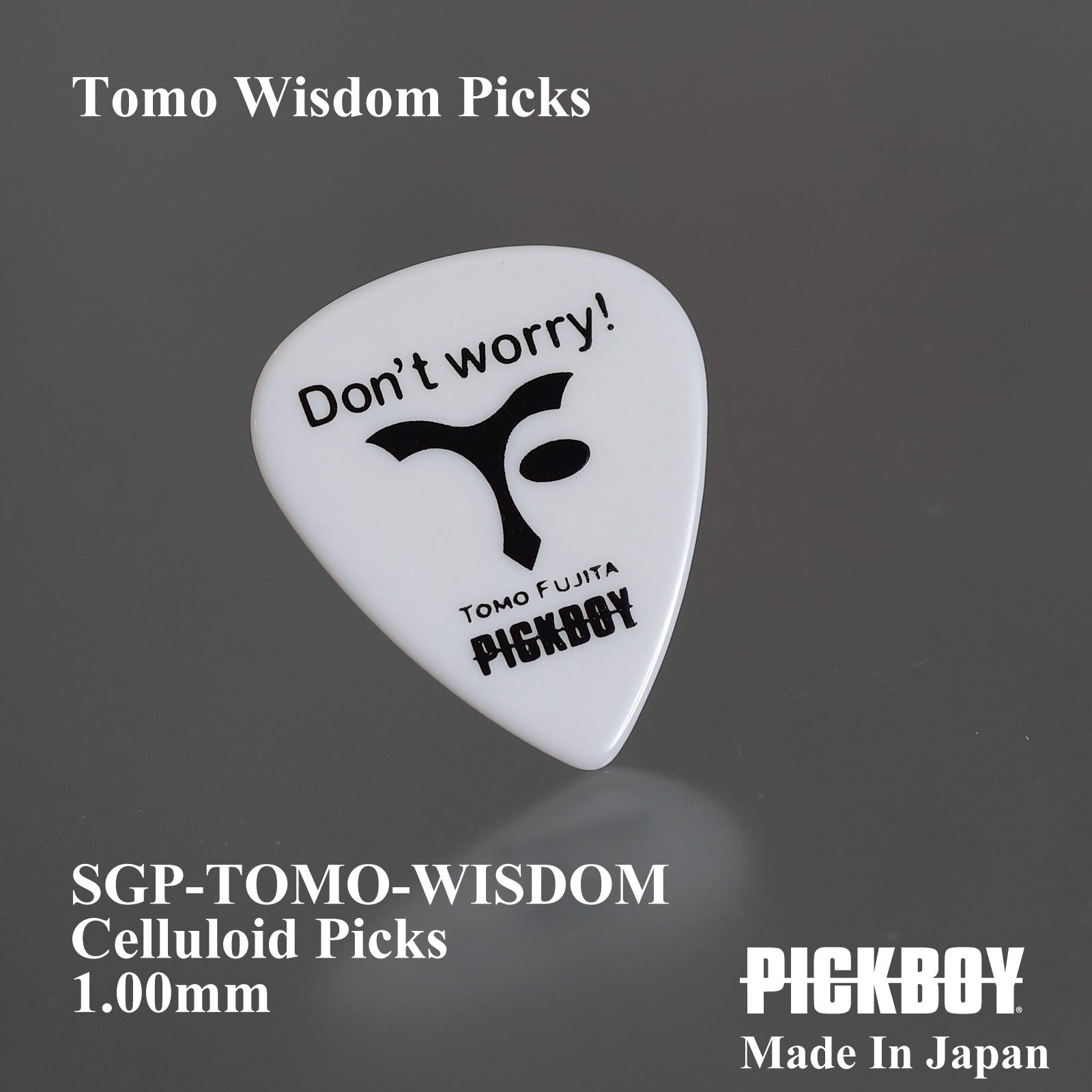 TOMO FUJITA Signature Wisdom Picks＜アメリカ限定モデル＞ | Teardrop | 素材：セルロイド ...